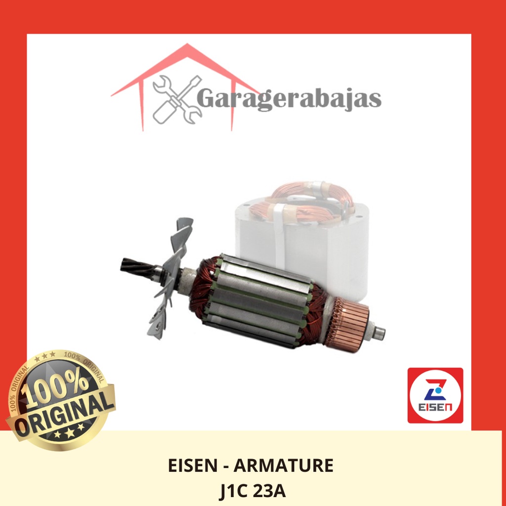 Jual EISEN / Armature For Magnetic Driil J1C 23A / EISEN J1C 23A | Shopee Indonesia
