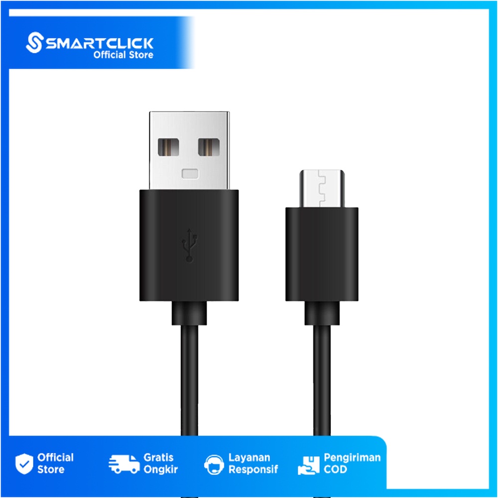 Jual Kabel Data Charger USB to Micro USB MicroUSB 1m Charging Cable ...