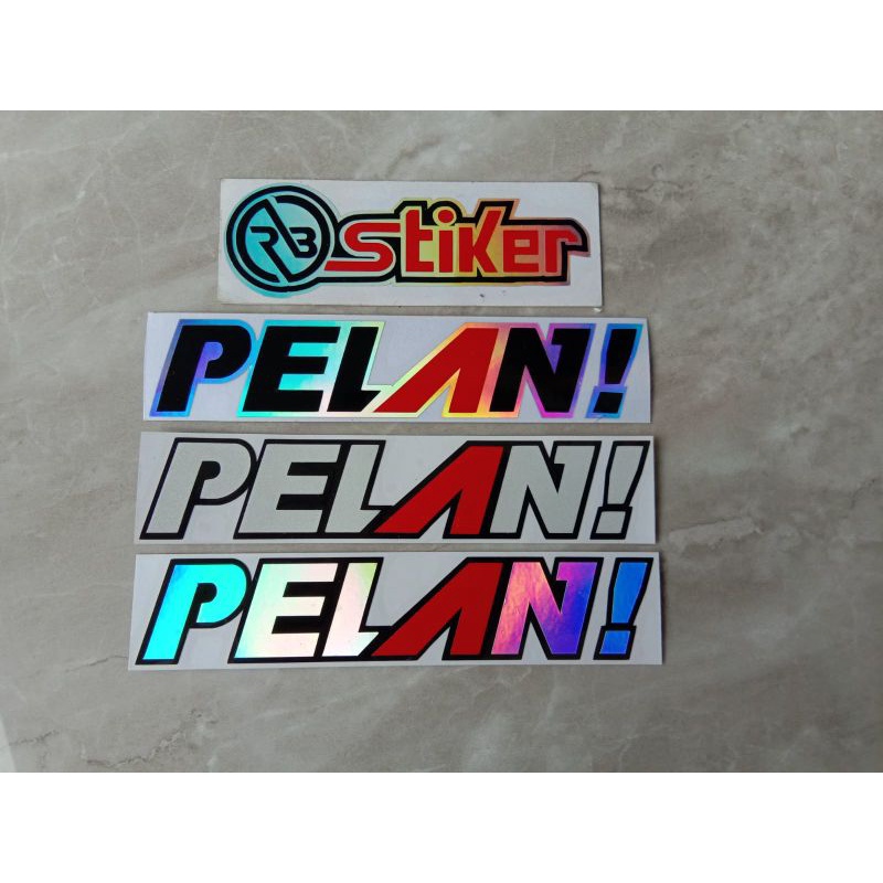 Jual Sticker pelan cutting stiker motor mobil murah viral | Shopee ...