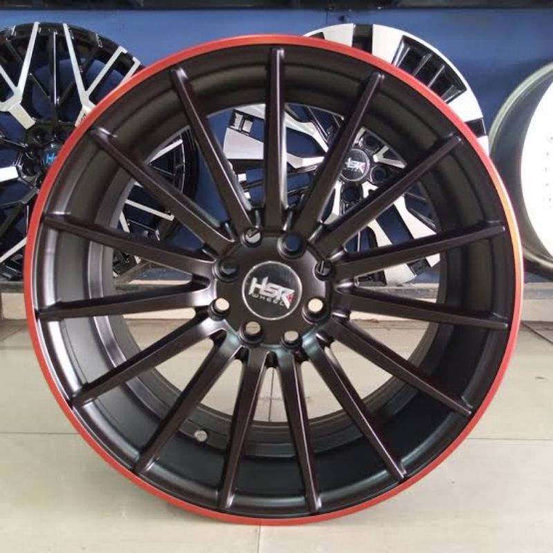 Jual VELG RACING MIRIP VOSSEN RING 17 DOUBLE PCD 4X100/114,3 BLACK | VELEG MOBIL HSR TSUKUBA ...