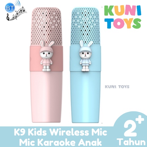Jual K9 Kids Bunny Microphone Karaoke Mainan Musik Speaker Mic Anak ...