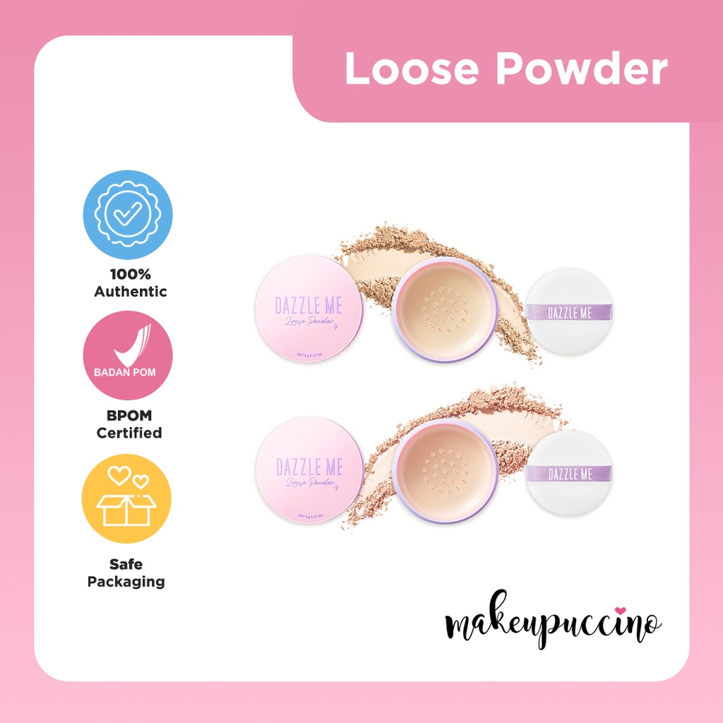 Jual Dazzle Me Always Setting Loose Powder | Shopee Indonesia