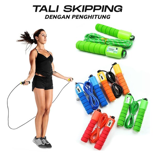 Jual JUMP ROPE / TALI SKIPPING / LOMPAT TALI | Shopee Indonesia