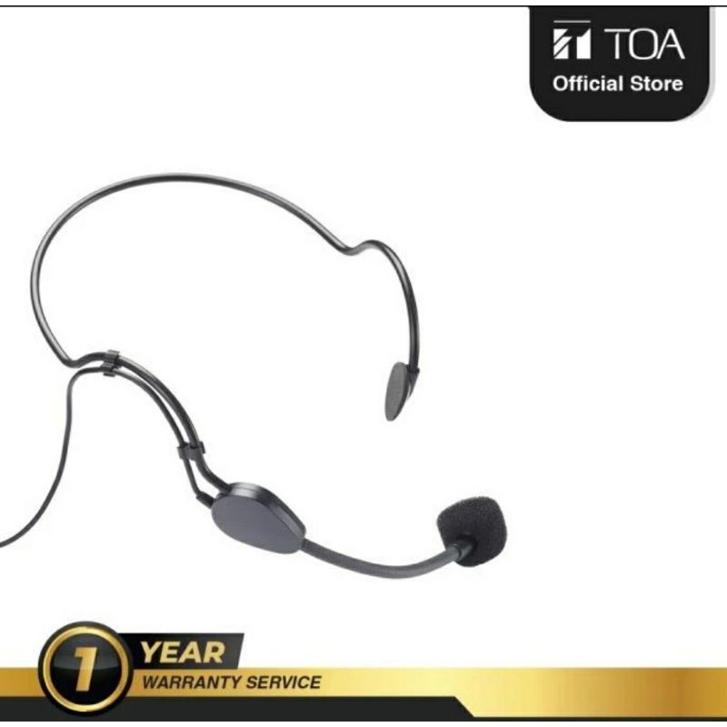 Jual ZM 371 HS AS MIC BANDO TOA/MIC IMAM TOA 371 HS/Headset Microphone ...