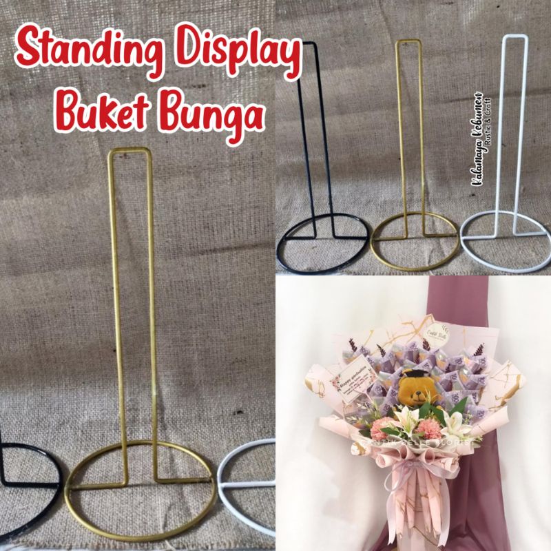Jual Display Bouqet Standing Buket Tusukan Bucket Rak Bunga Artificial ...