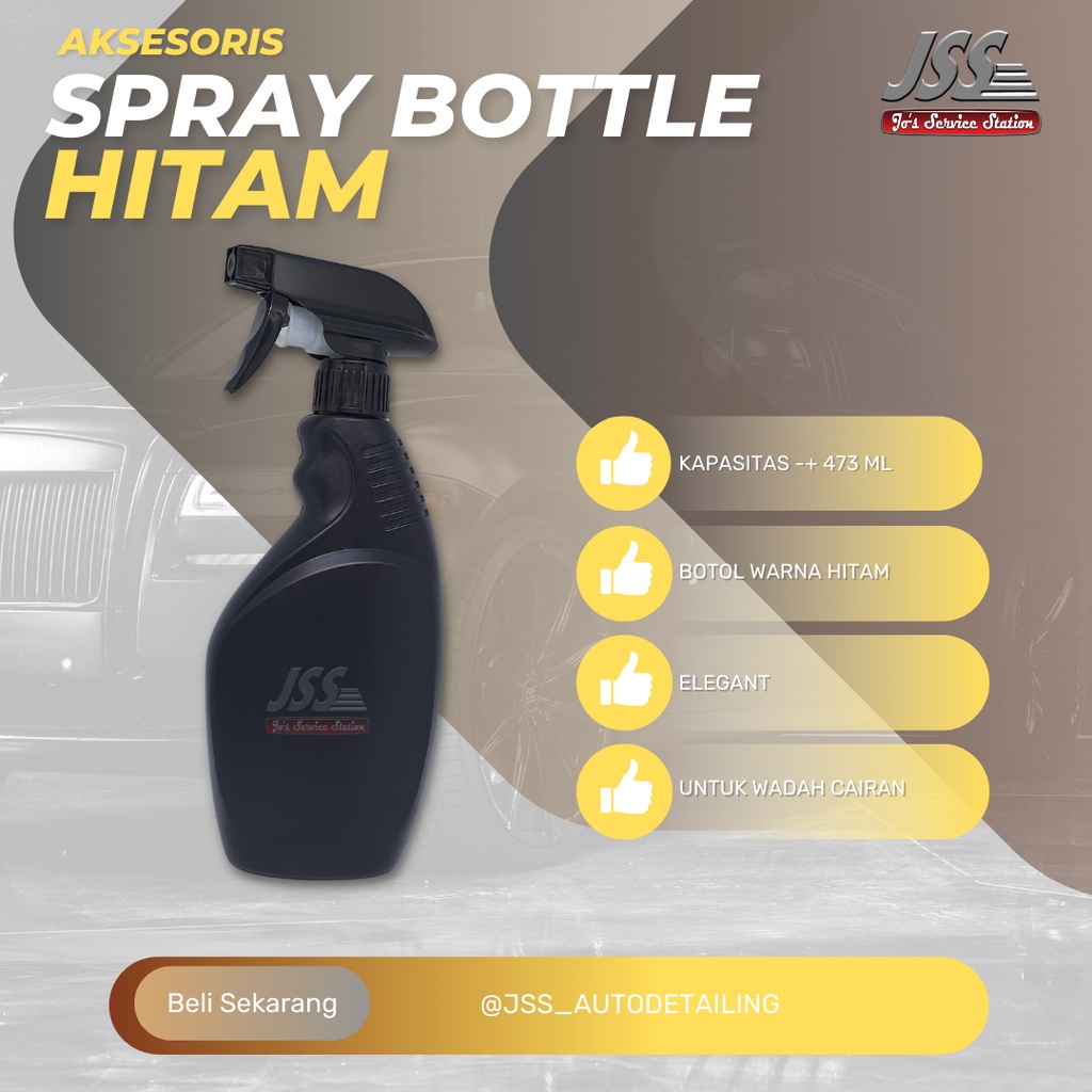 Jual Plastic Spray Bottle / Botol Sprayer kapasitas -+ isi 500 ml ...