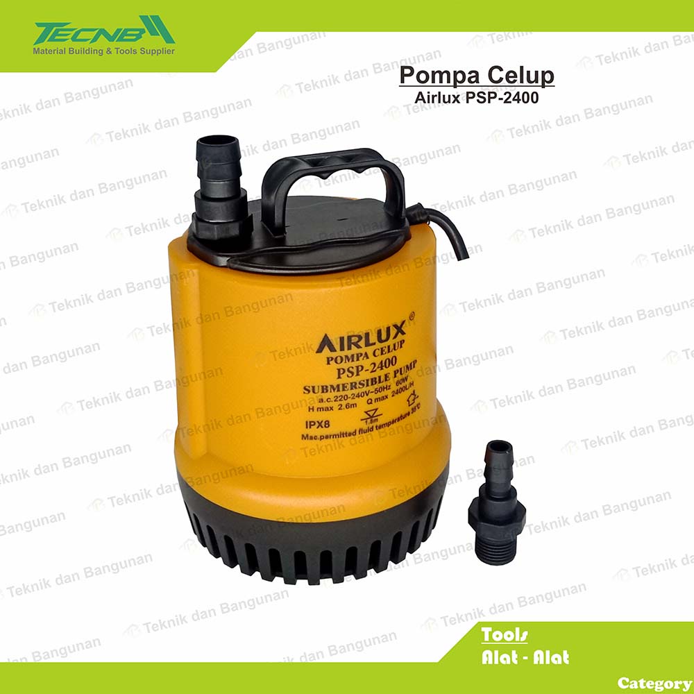 Jual Pompa Celup Plastik 60W Airlux PSP-2400 | Shopee Indonesia