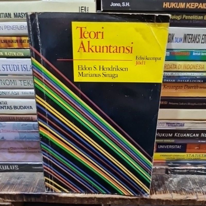 Jual Teori akuntansi edisi 4 jilid 1 by Eldon S Hendriksen | Shopee Indonesia