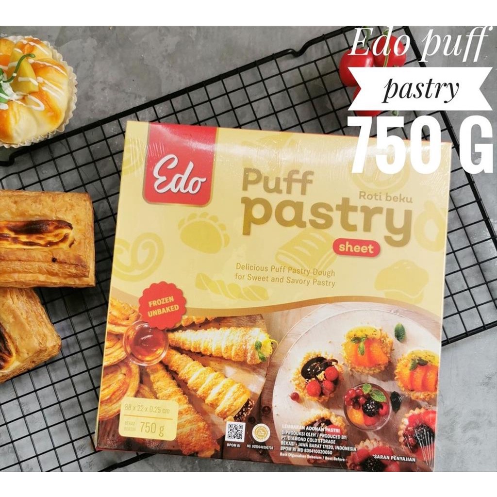 Jual EDO PUFF PASTRY 750 GR | Shopee Indonesia