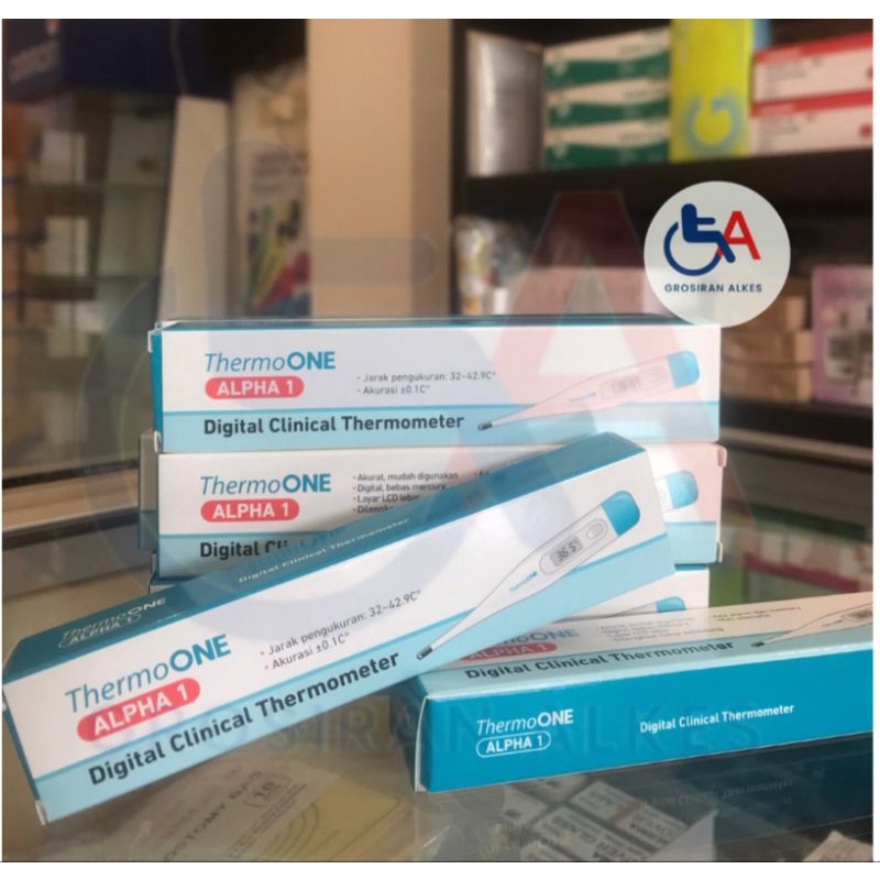 Jual thermo one Alpha 1 - thermometer digital one med | Shopee Indonesia