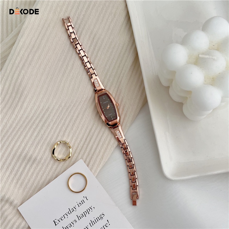 Jual DEKODE Jam Tangan Rantai Klasik Dengan Tampilan Kecil, Canggih Dan ...