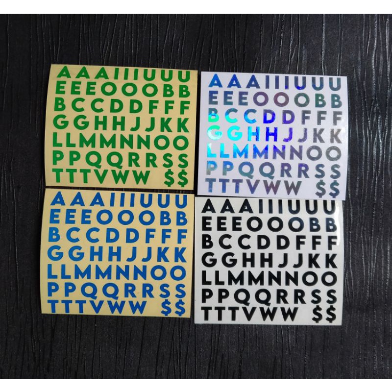 Jual Sticker Cutting huruf | Shopee Indonesia