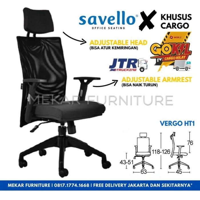 Jual Khusus Cargo Savello Kursi Kantor Staff - Vergo HT1 - Mekar ...