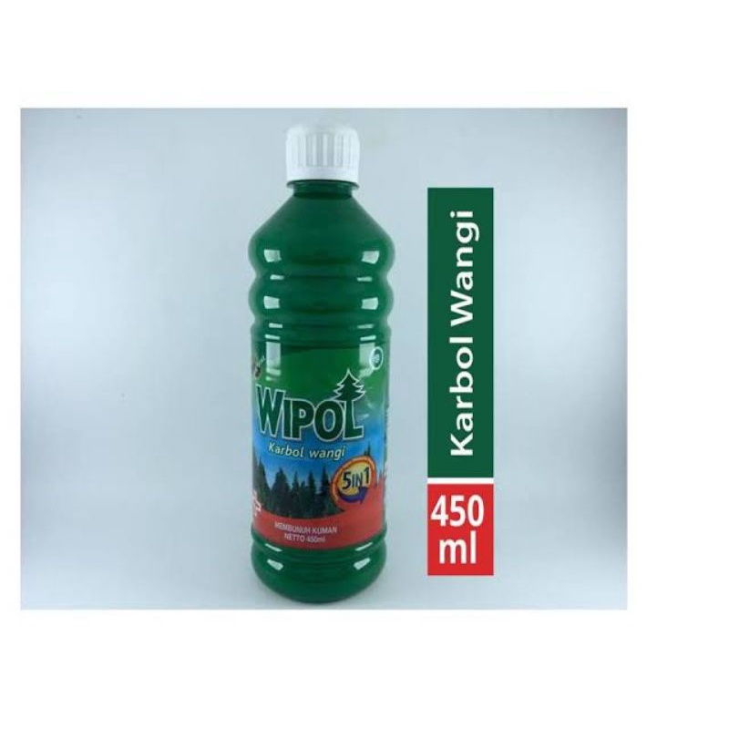 Jual WIPOL BOTOL 450ML CAIRAN DISINFEKTAN CAIRAN PEMBERSIH LANTAI ...
