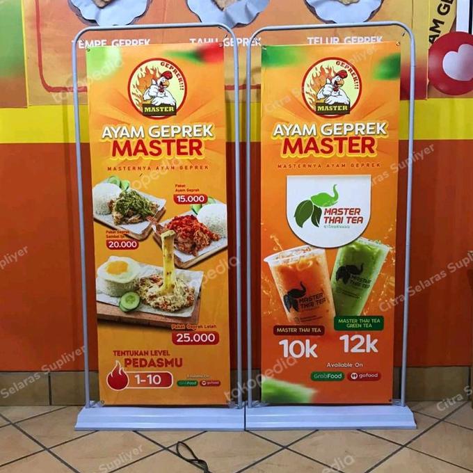 Jual DoorFrame Banner / Stand Banner / Frame Stand Banner Besi | Shopee ...