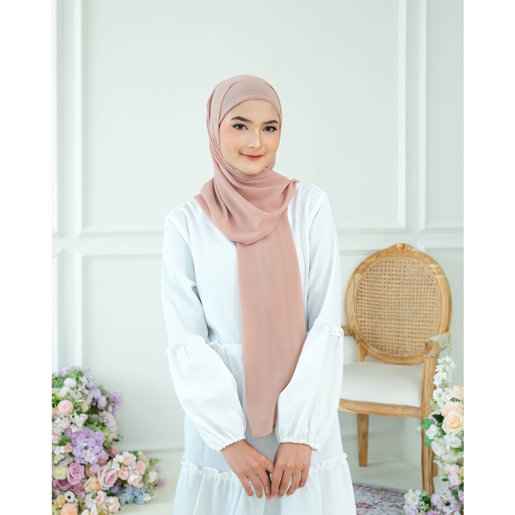 Jual Hijab Jilbab Instan Pashmina Oval 2 in 1 Inner | Shopee Indonesia