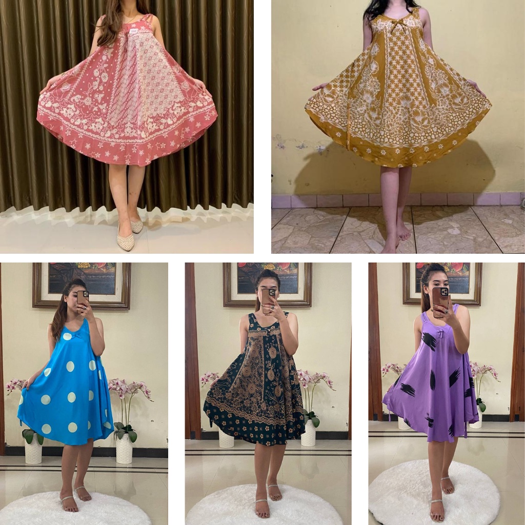 Jual Daster Kekinian / Daster Bali / Dress Kensy / Yukensi Daster ...