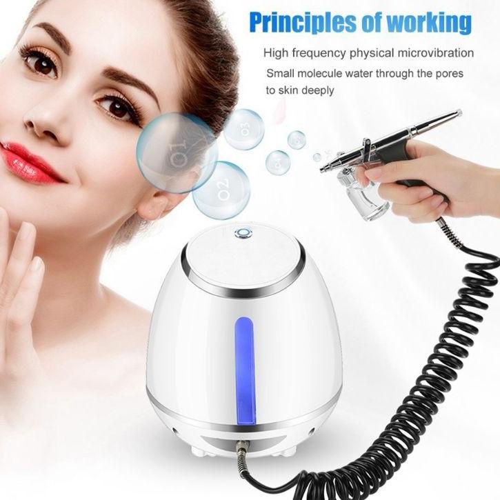 Jual COD omega spray oxy semprot serum jet peel Nano spray sprayer gun ...