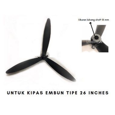 Jual baling baling atau blade mistycool mistyfan blower kipas embun ...
