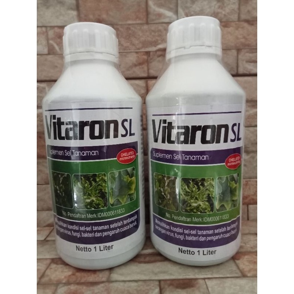 Jual VITARON SL Suplemen sel tanaman isi 1Liter | Shopee Indonesia