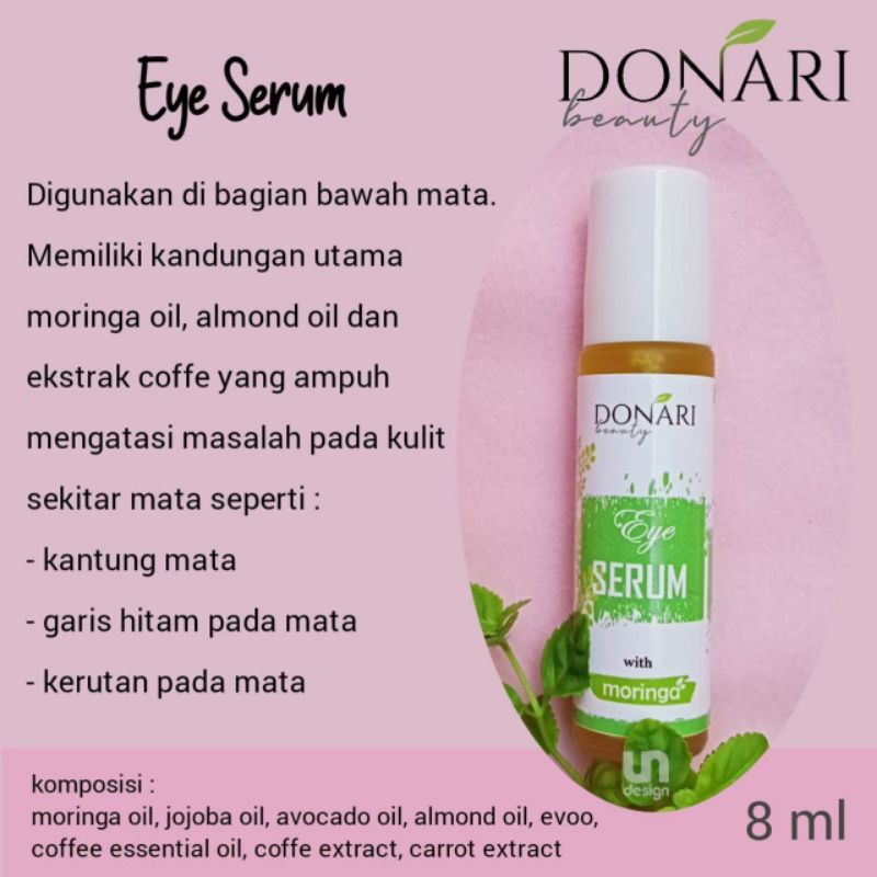 Jual Donari Beauty Moringa Eye Serum (8 ml) | Shopee Indonesia