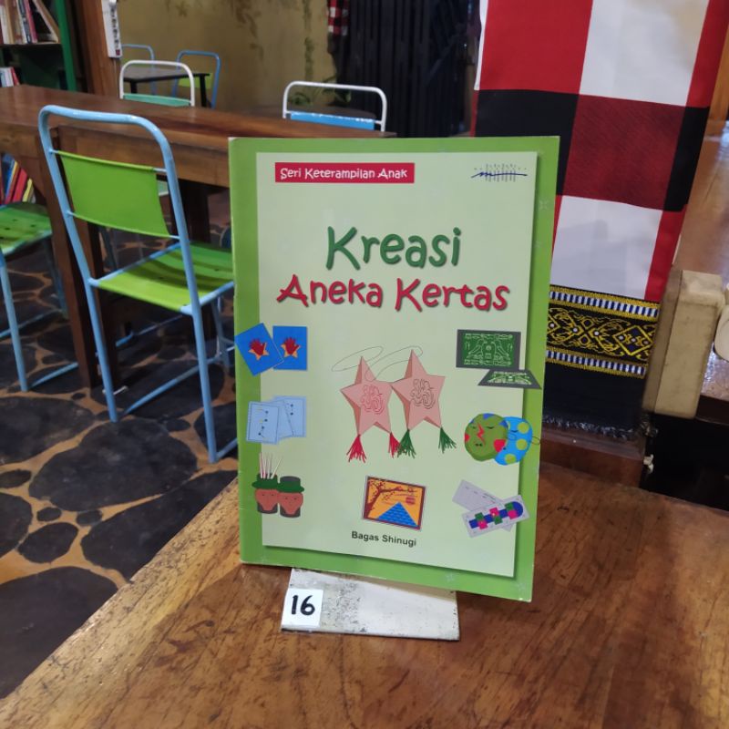 Jual BUKU SENI KETERAMPILAN ANAK KREASI ANEKA KERTAS By Bagas Shinugi ...