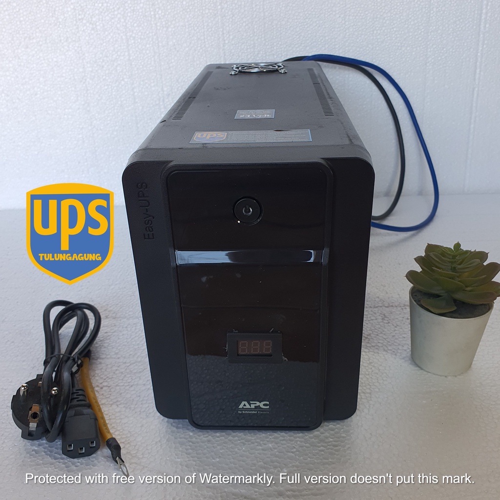 Jual UPS 1600VA / 900Watt Modifikasi Timer dan Fan Sensor Suhu, AKI 2x ...