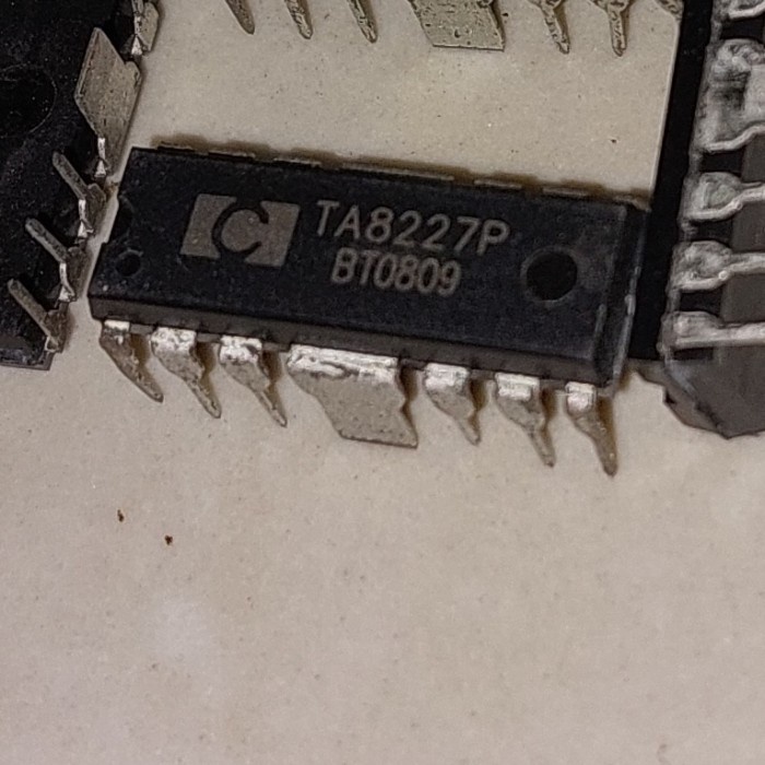 Jual TA8227P TA 8227P YD 8227 UTC8227 IC Low Freq Audio Amp Dip-14 ...