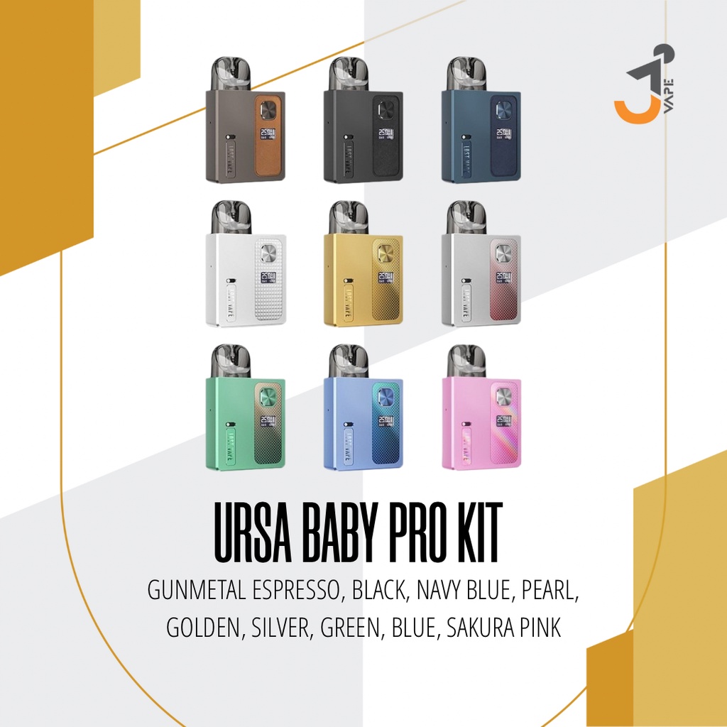 Jual URSA BABY PRO POD KIT 25W 900 mAh AUTHENTIC BY LOST VAPE | Shopee ...