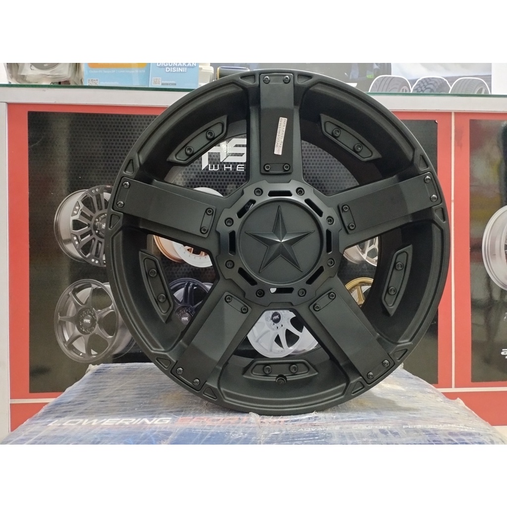 Jual Velg Mobil Racing Ring 17 Pcd 6X139,7 Pajero,Fortuner,Hilux,Terrano,Triton Dll | Shopee ...