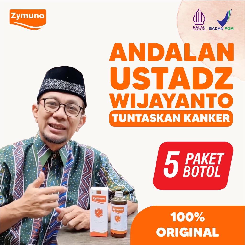 Jual Zymuno Paket 5 Botol Vitamin Herbal Tingkatkan Daya Tahan Tubuh ...