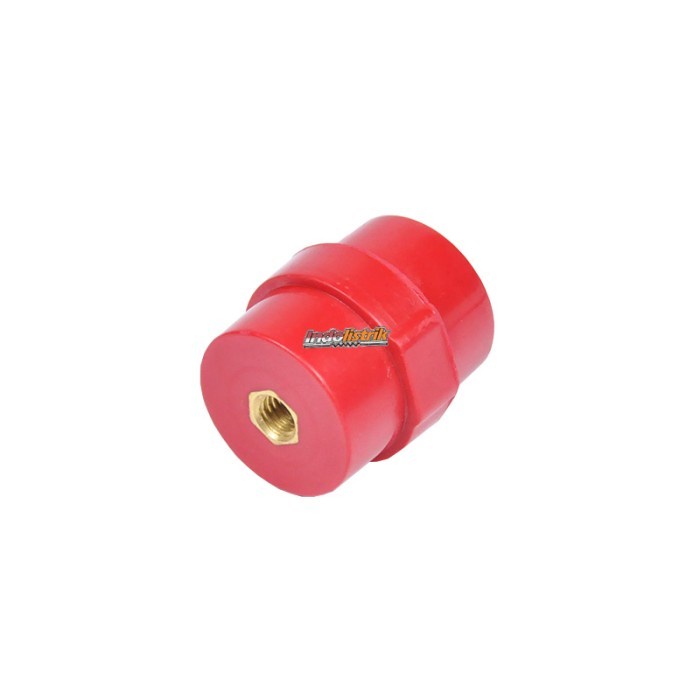 Jual Isolator Busbar Holder SM-30 Insulator Silinder M6 Merah TAB | Shopee Indonesia