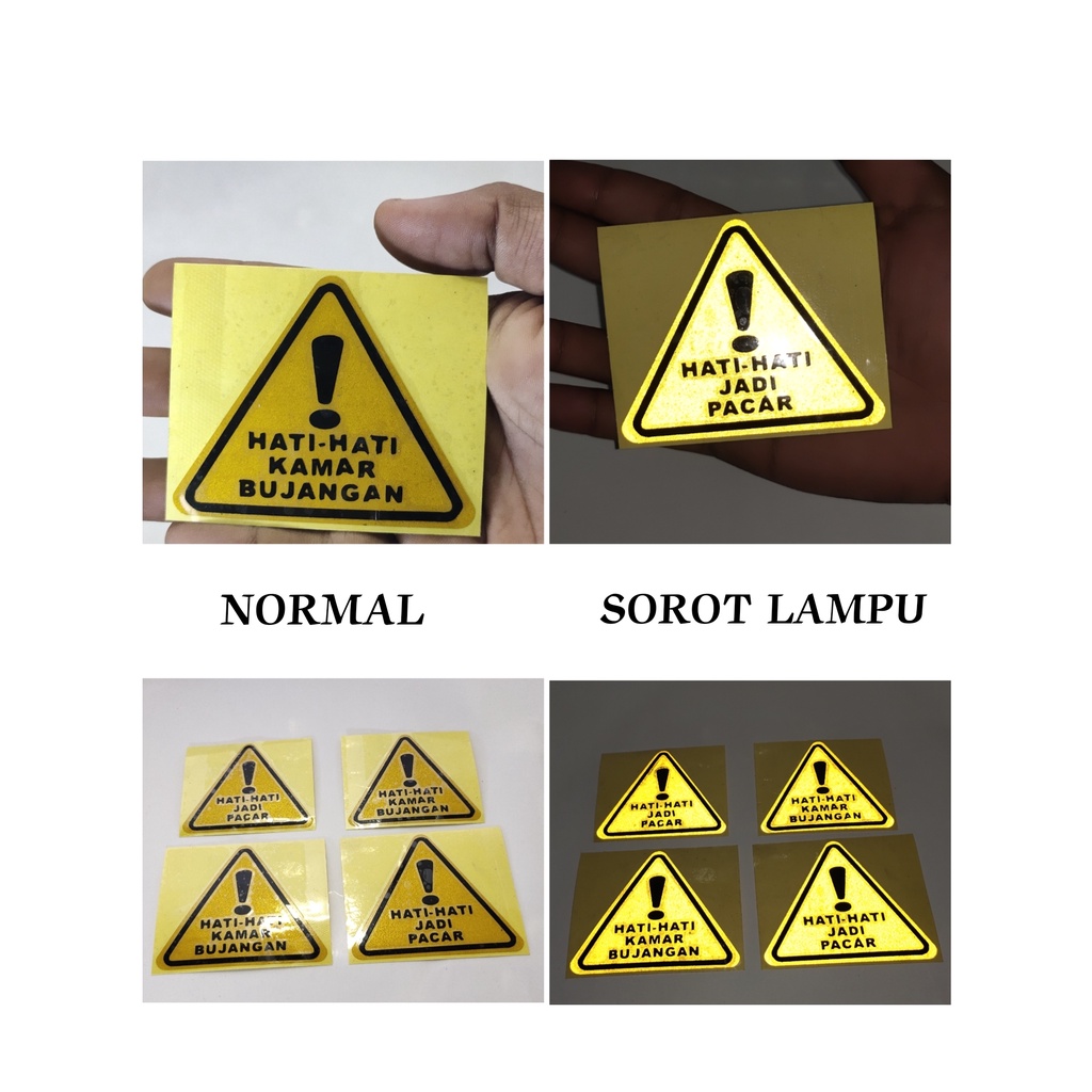 Jual Sticker HATI - HATI LUCU cutting reflective | Shopee Indonesia