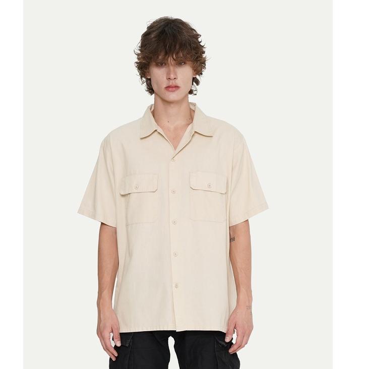 Jual SUPER LARIS T23 Erigo Work Shirt Rurik Brown Rice ぽ | Shopee Indonesia