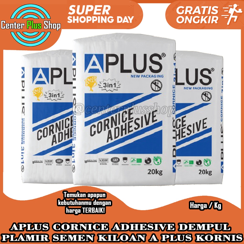 Jual A Plus Aplus Memperbaiki Permukaan Tembok Dinding Compound Kompon ...