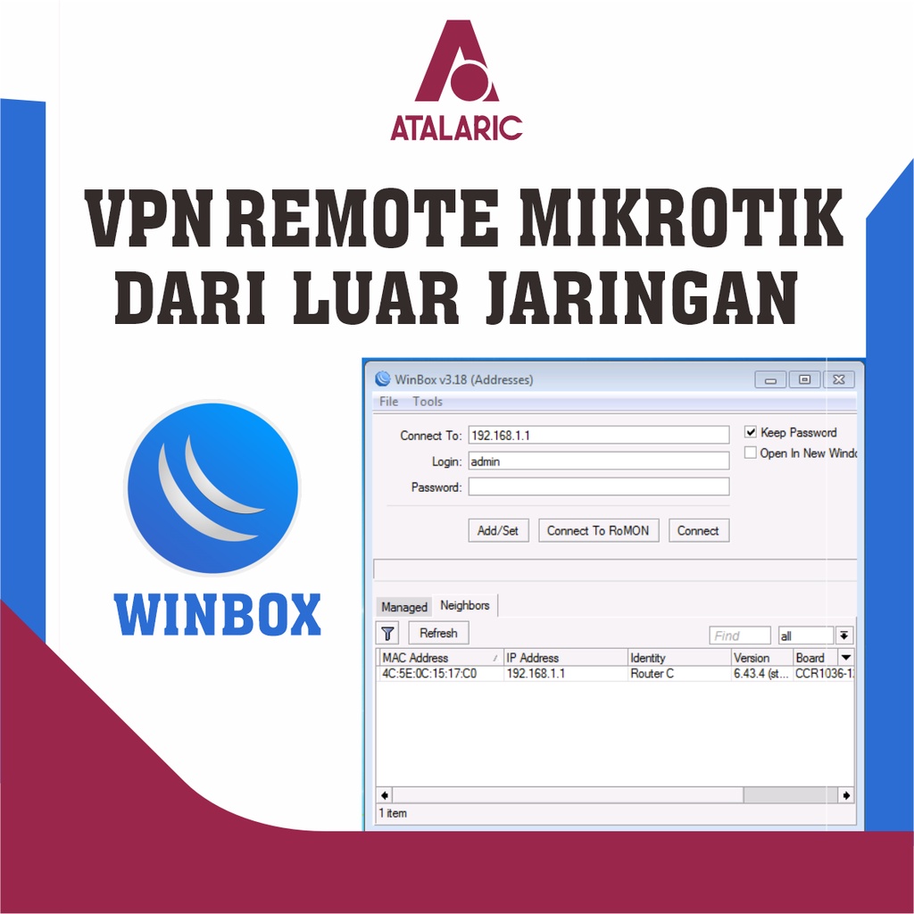 Jual VPN REMOTE MIKROTIK DARI LUAR JARINGAN, REMOTE WINBOX, WEBFIG | Shopee Indonesia