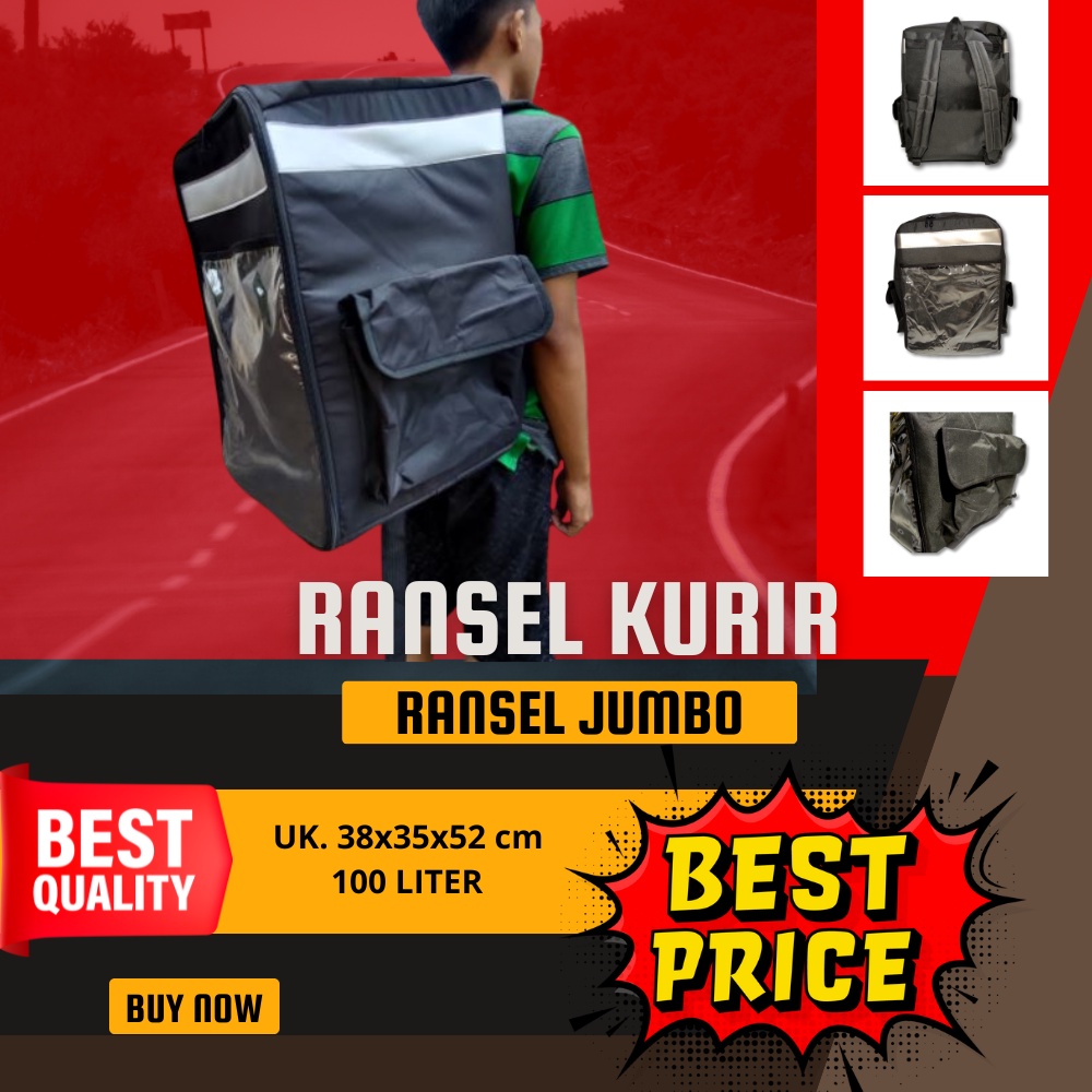 Jual Tas obrok punggung tas ransel kurir ukuran JUMBO MULITIFUNGSI ...