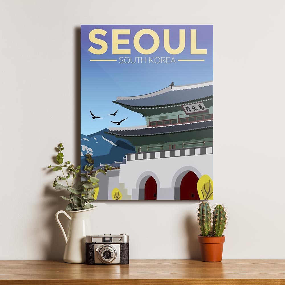 Jual Poster Korea Selatan Seoul | Shopee Indonesia