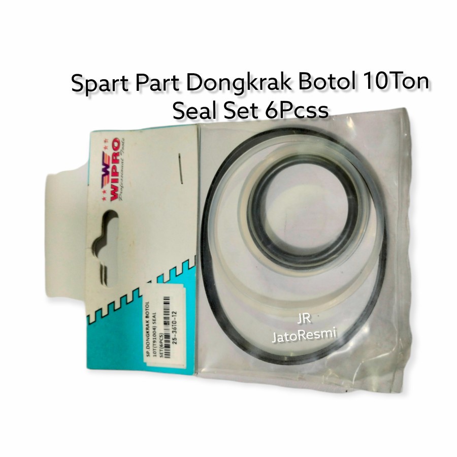 Jual Spart Part Dongkrak Botol 10Ton Seal Set 6Pcs Wipro | Shopee Indonesia
