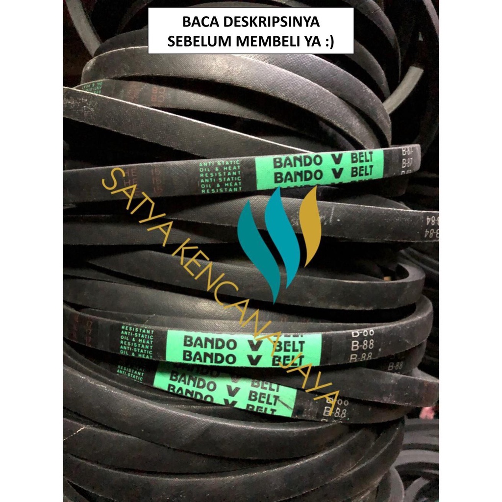 Jual [COD]V-BELT FAN BELT B91 B92 B93 B94 B95 B96 B97 B98 B99 B100 BANDO/MITSUBOSHI TALI KIPAS ...