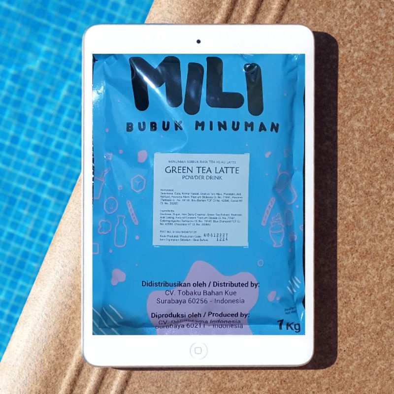 Jual POWDER GREEN TEA LATTE 1KG/POWDER MILI | Shopee Indonesia