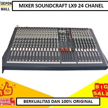 Jual MIXER SOUNDCRAFT LX9 (24 CHANEL) | Shopee Indonesia