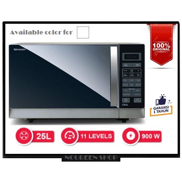 Jual SHARP MICROWAVE OVEN 25 LITER WHITE - R-728(W) IN | Shopee Indonesia