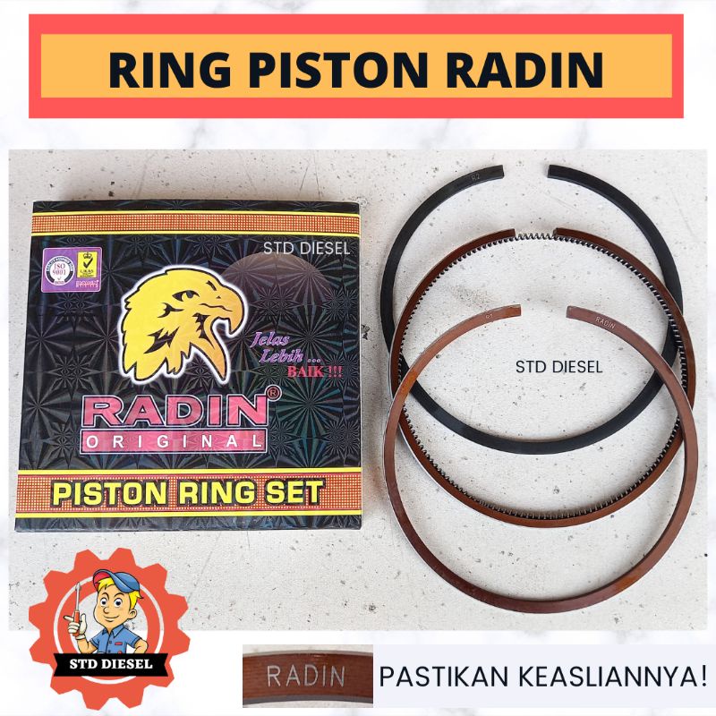 Jual RING PISTON S1110 S1115 ZS1115 ZS1110 ZH1115 3R 4R 3 4 RING MERK RADIN BAIK KUALITAS RENG ...