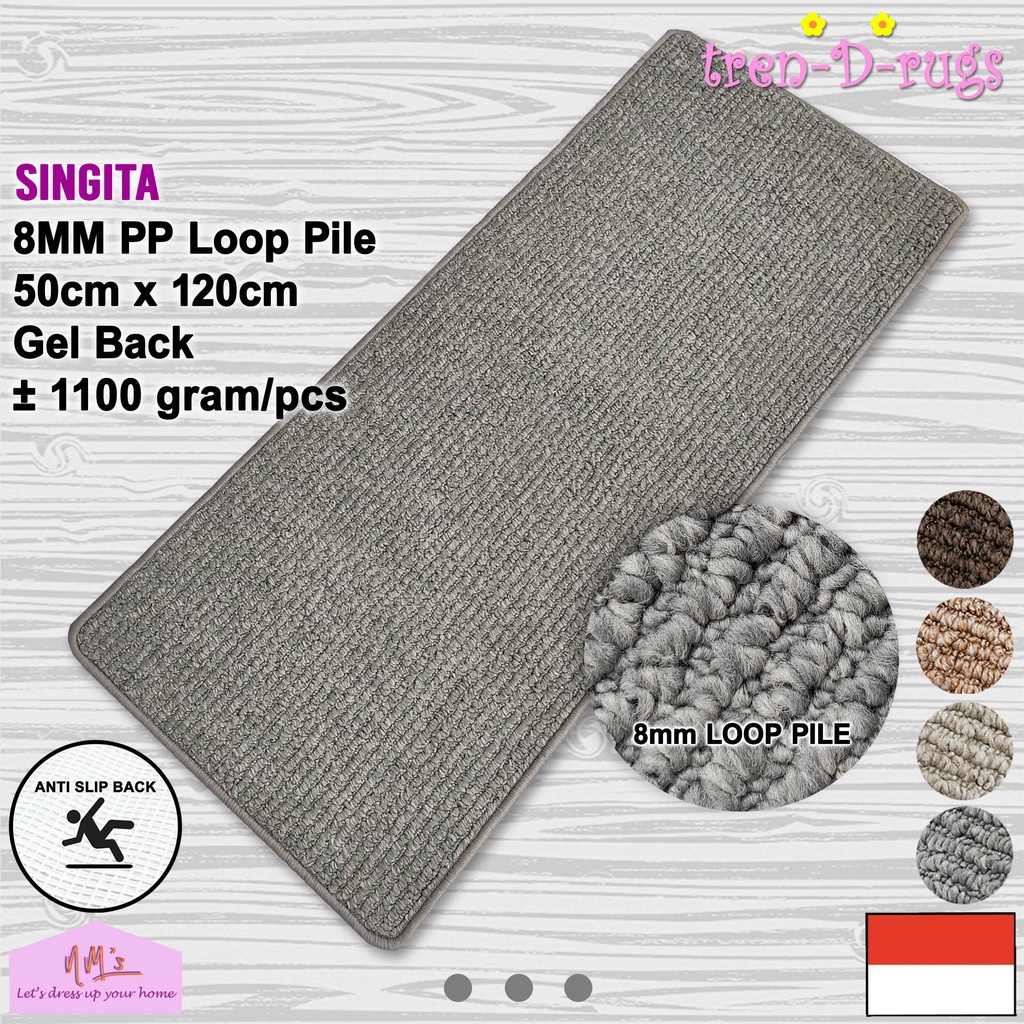 Jual Keset kaki shower polos salur stripe line kamar mandi dapur lorong ...