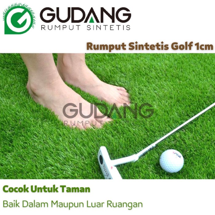 Jual RUMPUT SINTETIS GOLF 1 CM RUMPUT PALSU,RUMPUT PLASTIK | Shopee ...