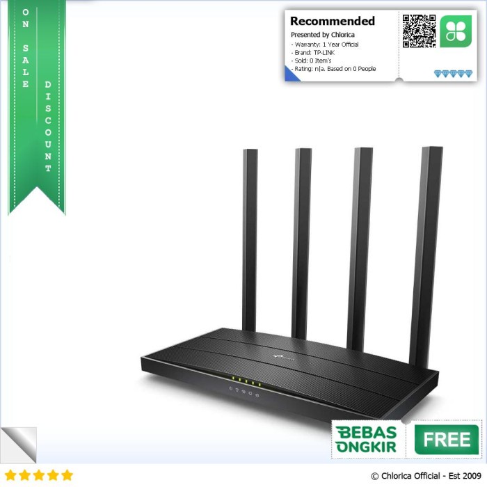 Jual Produk Terbaru Tp-Link Ac1900 Wireless Mu-Mimo Wifi Router - Archer C80 | Shopee Indonesia
