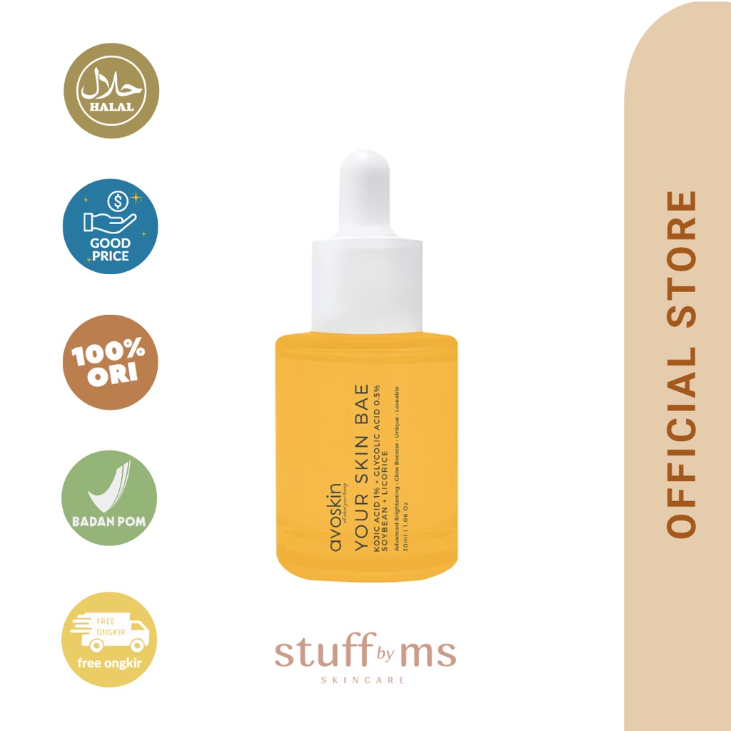 Jual Avoskin Your Skin Bae Kojic Acid Serum 30ml - Mencerahkan Kulit ...
