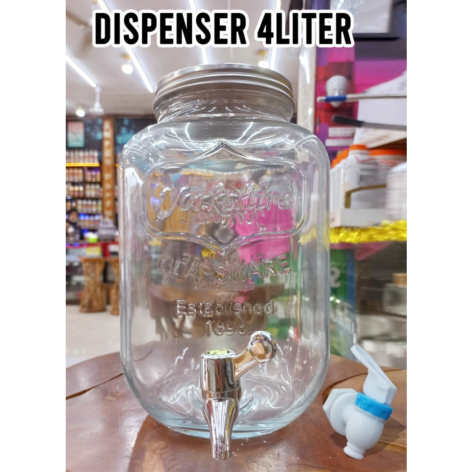 Jual Dispenser Absolut/Tempat Alcohol/Praktis/Tempat Minuman Kaca ...