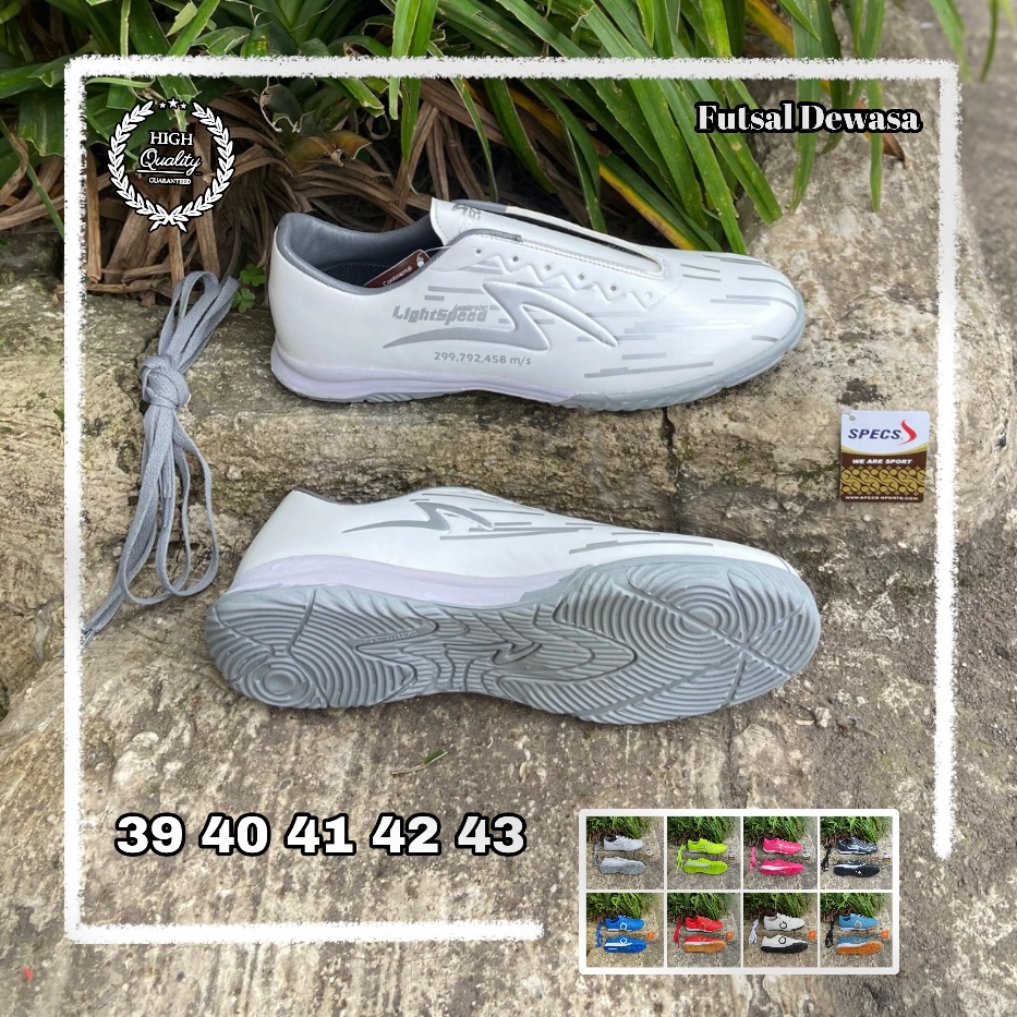 Jual Sepatu Futsal Olahraga Pria Specs Lightspeed Reborn Flame IN ...